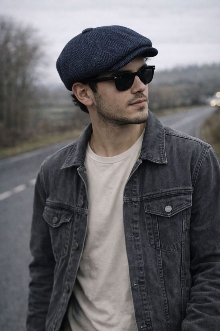 Scott&Gibson Harris Tweed Baker Boy Cap British Made Arran Traditional ...